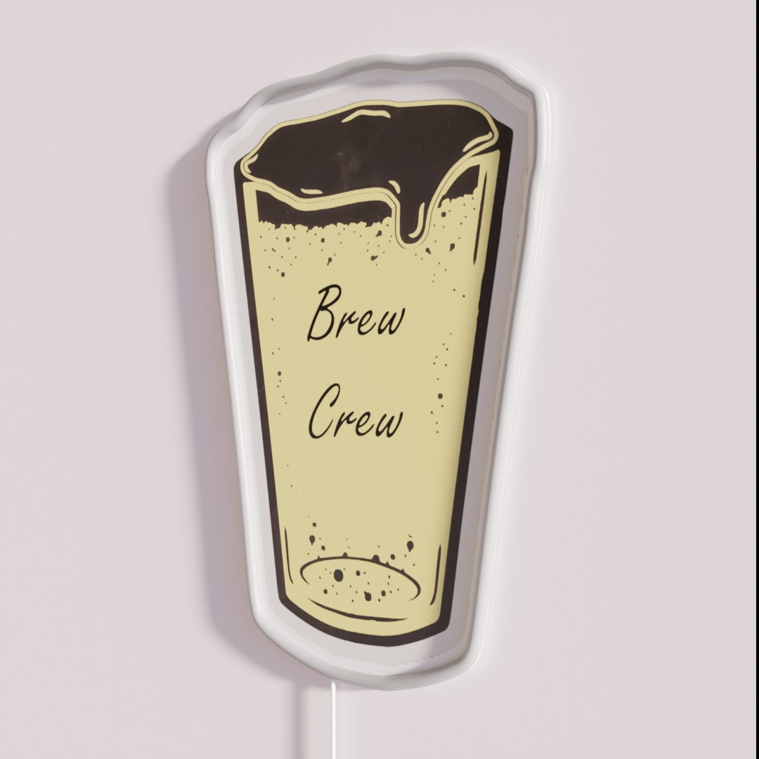 Brew Crew Rgb Led Sign – Neon Factory
