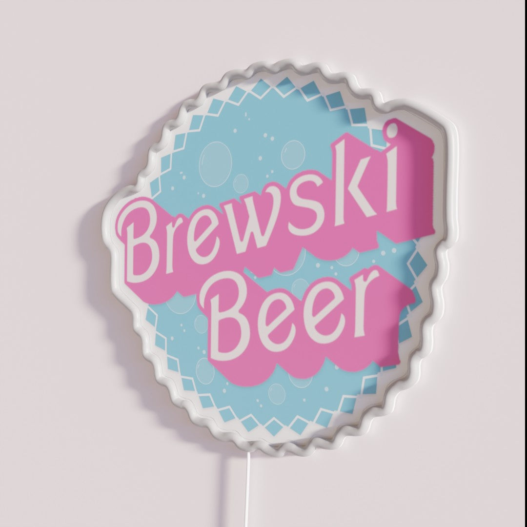 Brewski Beer Rgb Led Sign – Neon Factory
