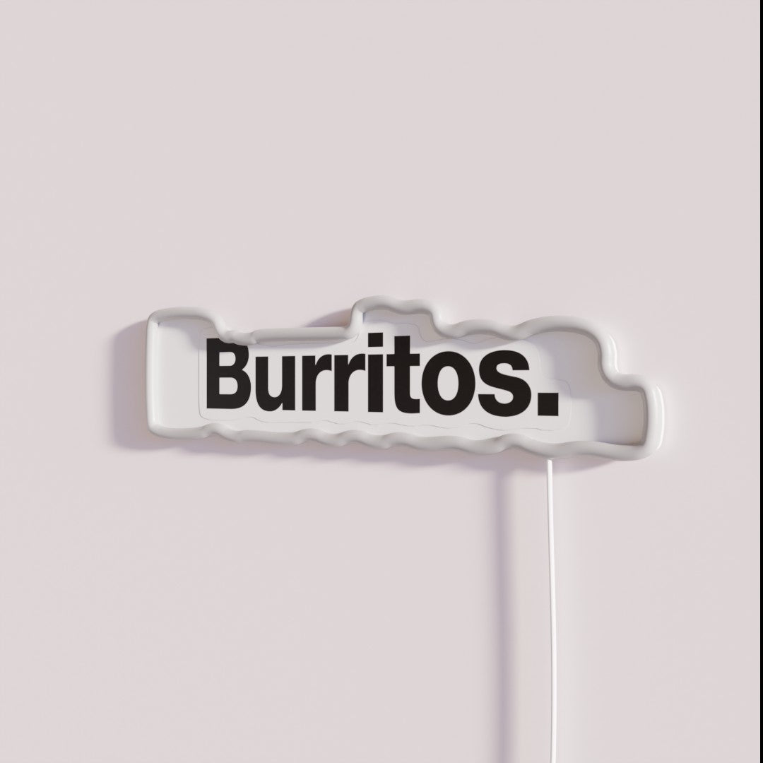 Burritos Rgb Led Sign – Neon Factory