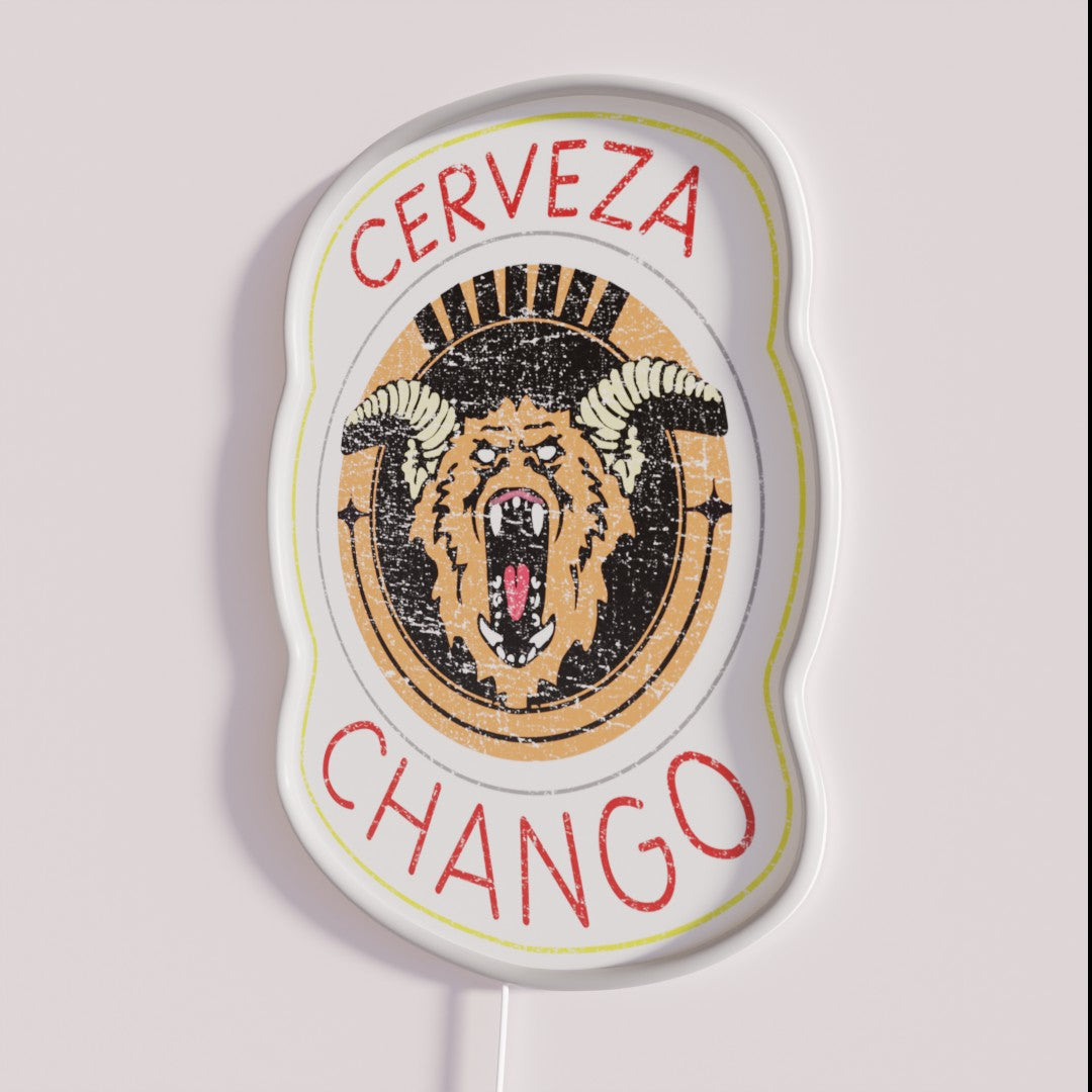 Cerveza Chango Beer Rgb Led Sign – Neon Factory