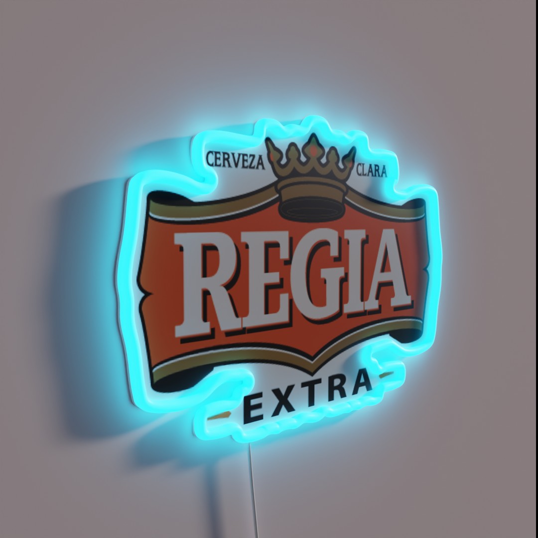 Cerveza Regia El Salvador Beer Rgb Led Sign – Neon Factory
