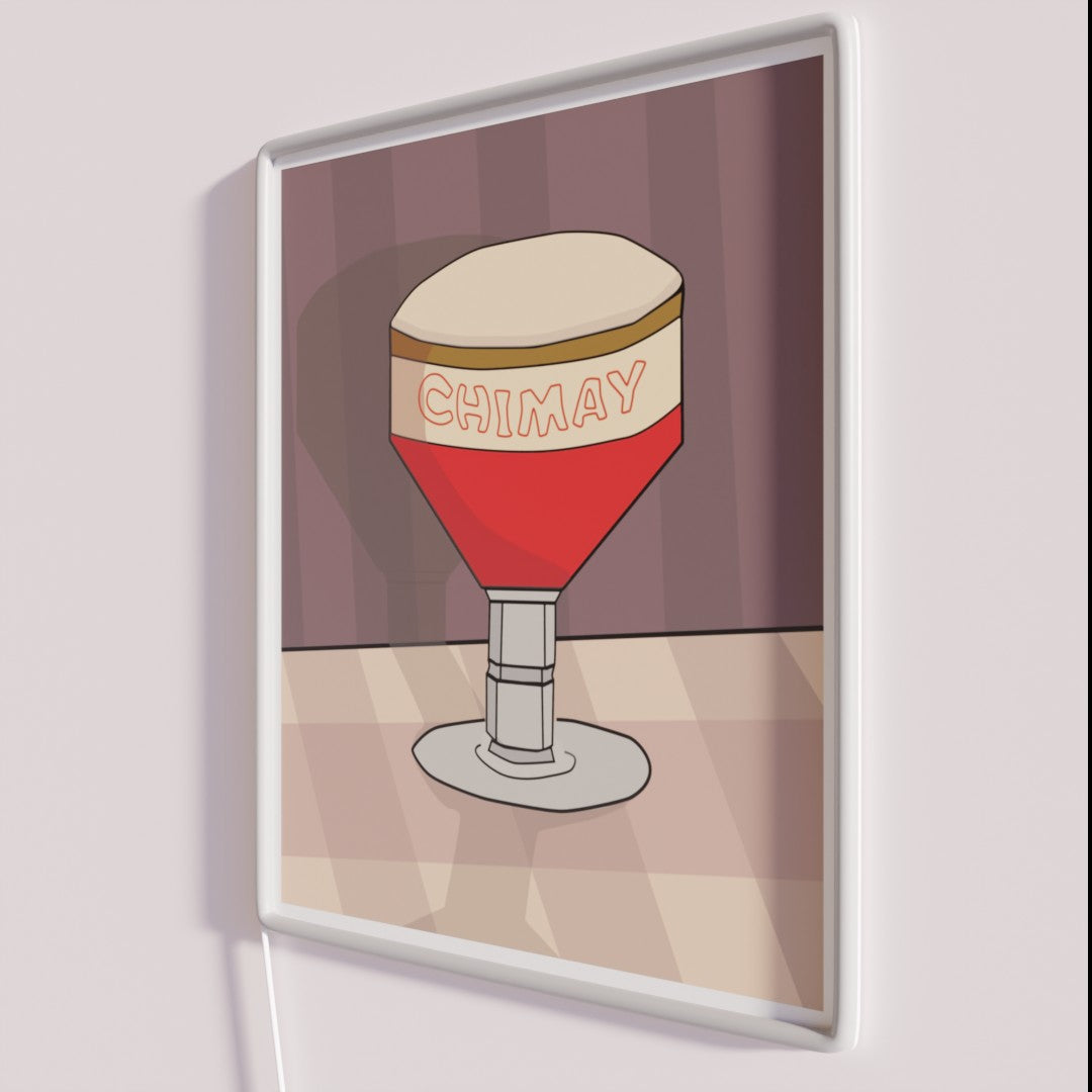 Chimay Beer Design Rgb Led Sign – Neon Factory