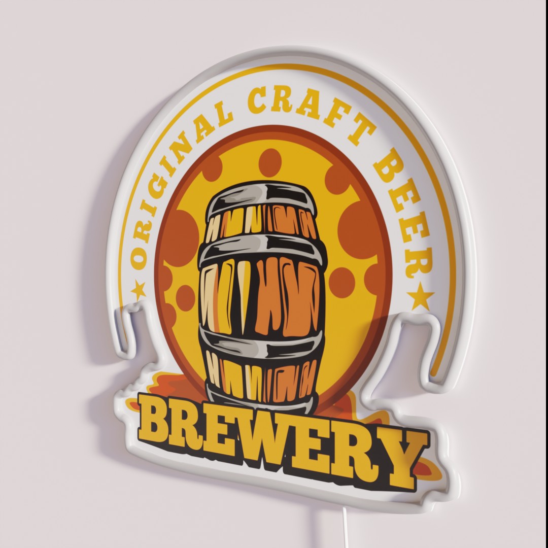 Craft Beer Brewery Rgb Led Sign – Neon Factory