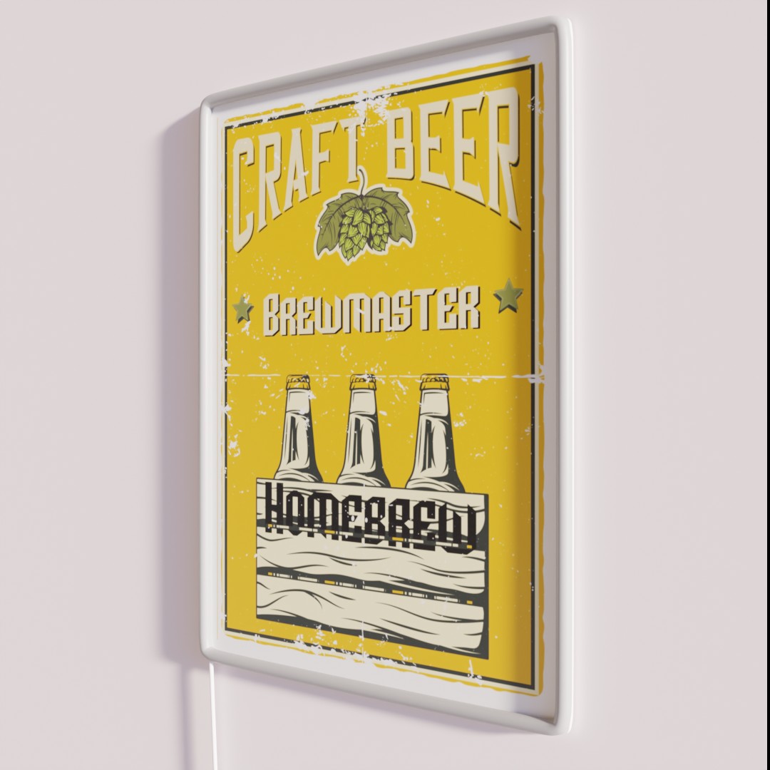 Craft Beer Homebrew Rgb Led Sign – Neon Factory