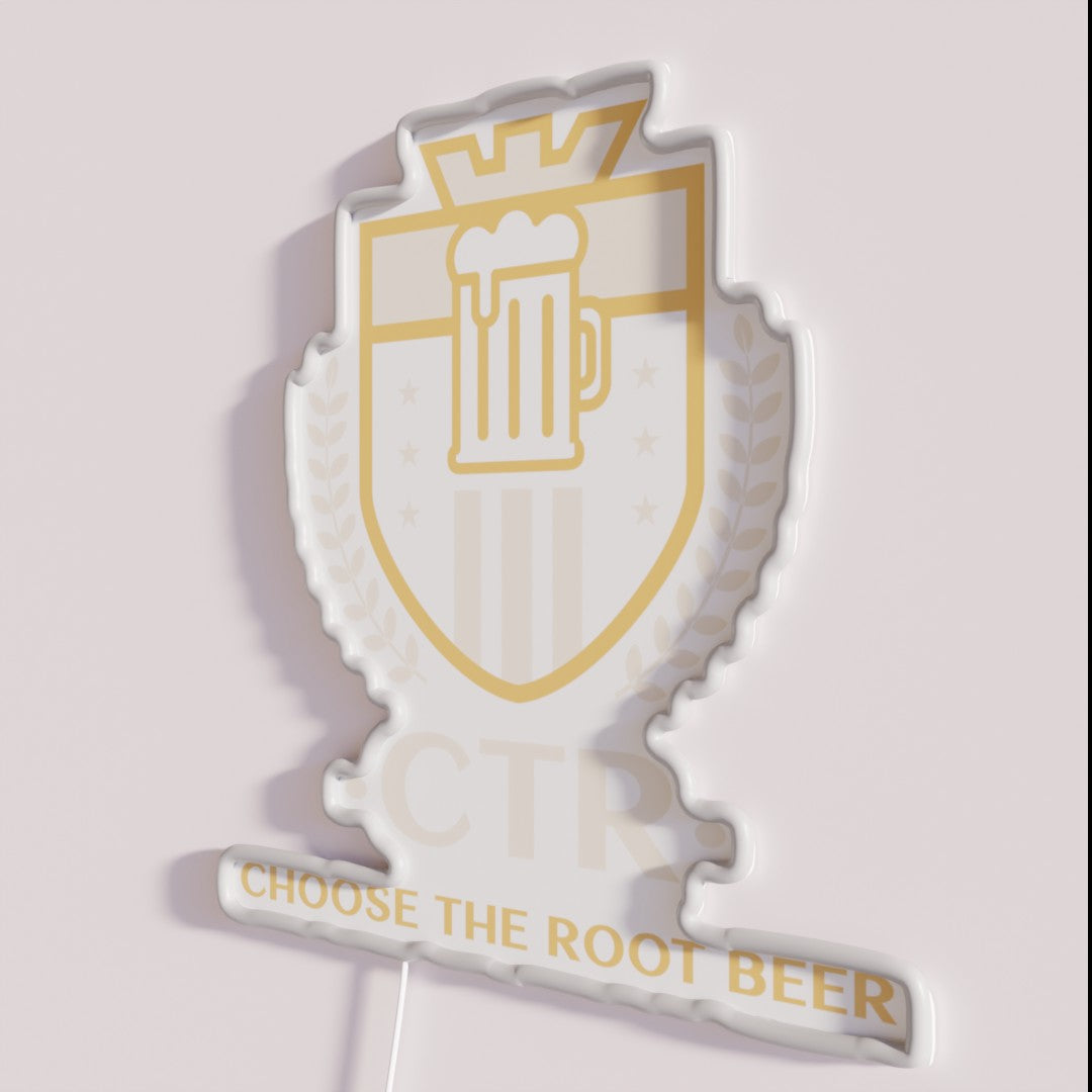 Ctr Choose The Root Beer Rgb Led Sign – Neon Factory