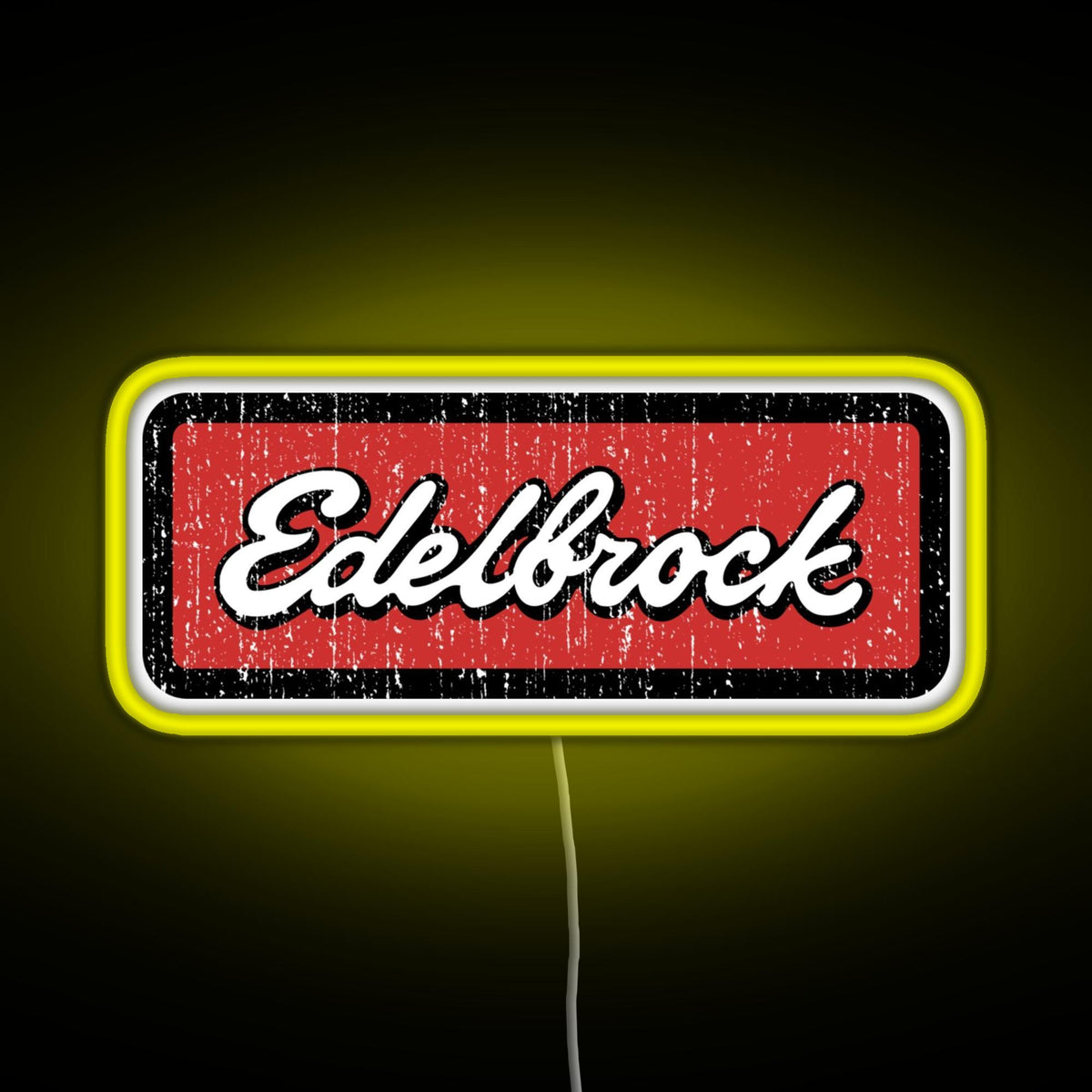Edelbrock Engines Hot Rod RGB neon sign