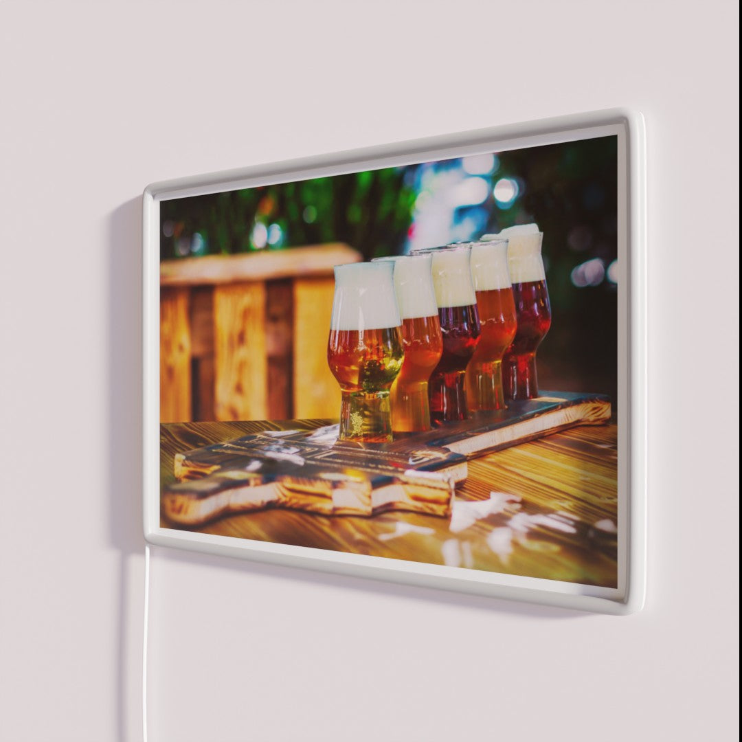 German Beer Selection Rgb Led Sign – Neon Factory