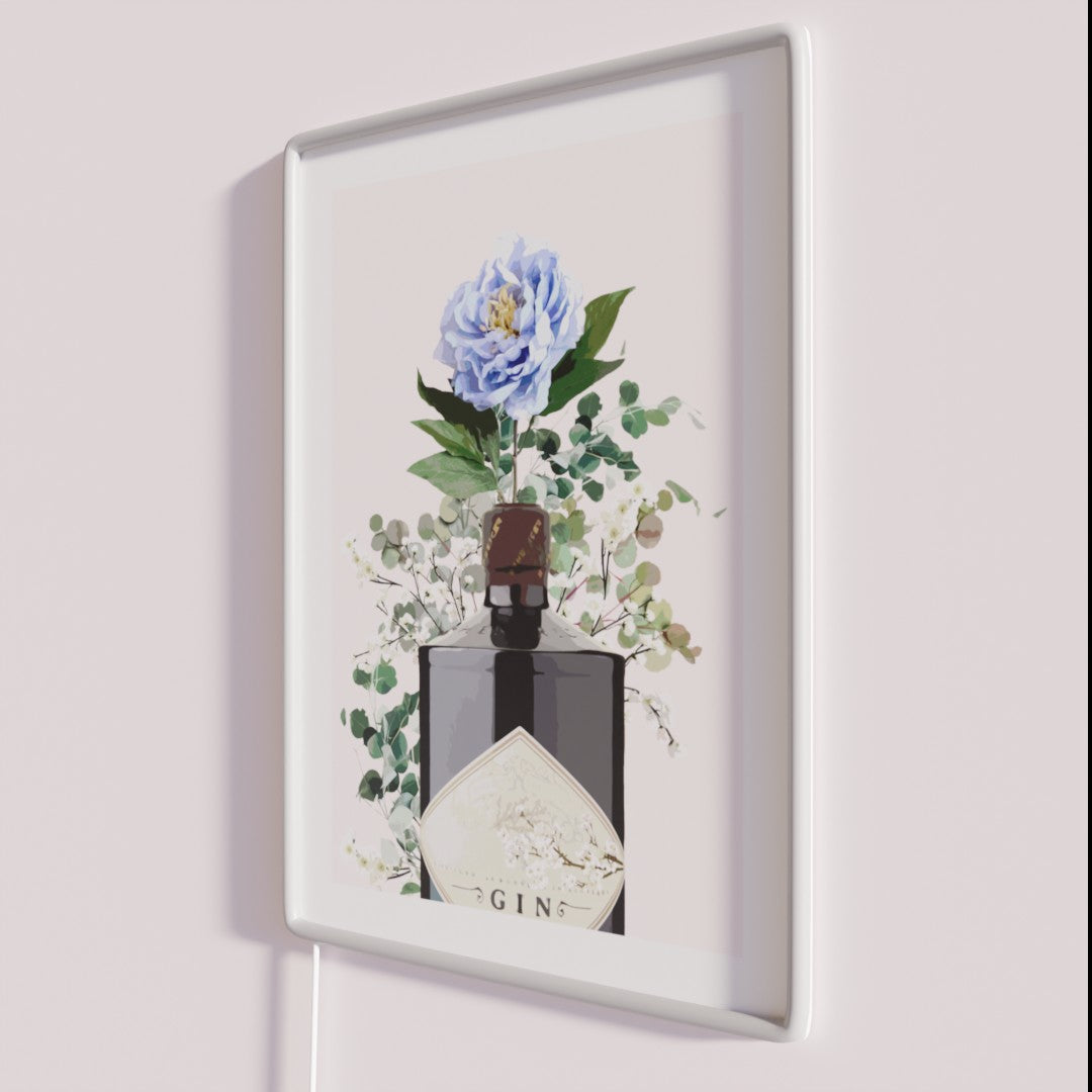 Gin Artwork Rgb Led Sign – Neon Factory