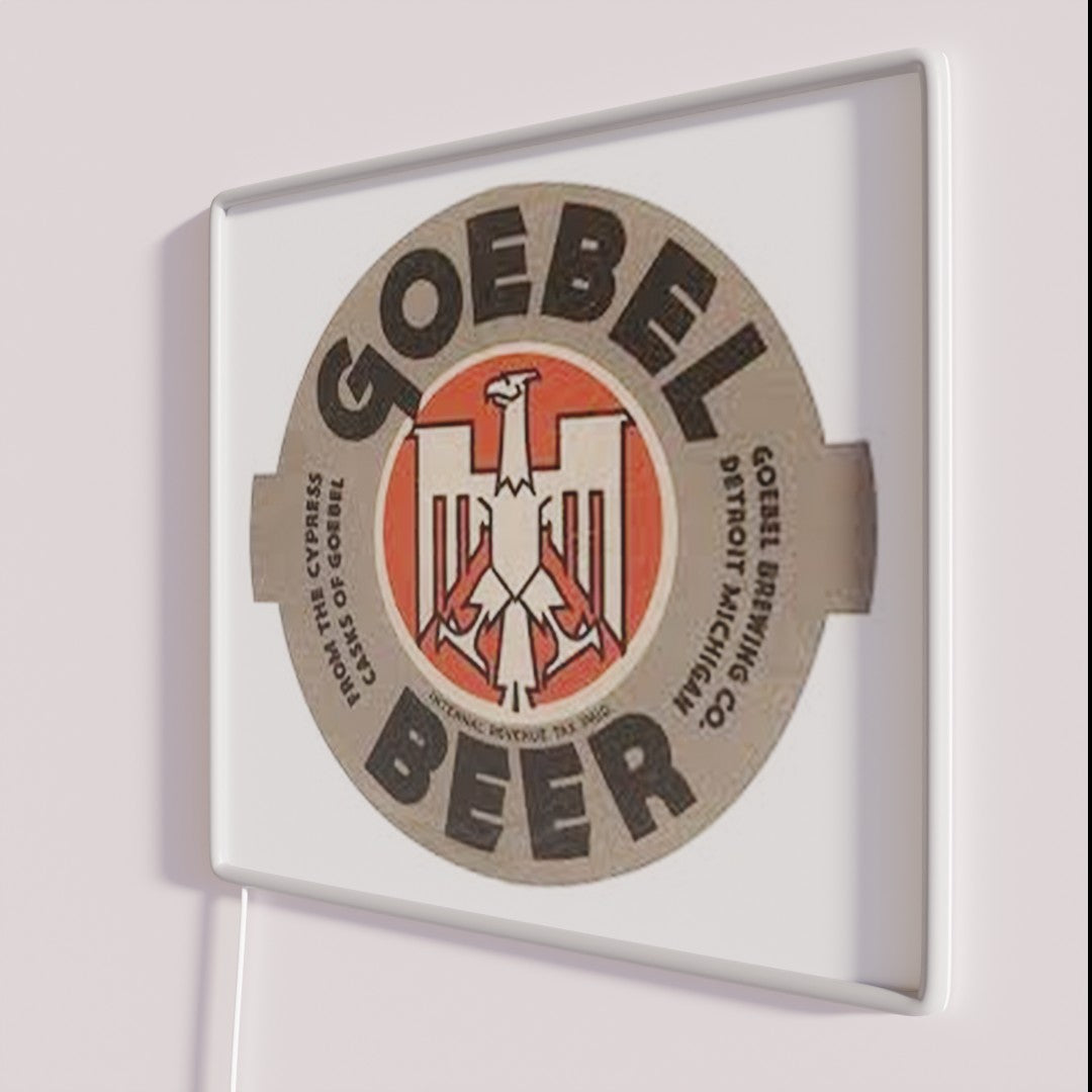 Goebel Beer Rgb Led Sign – Neon Factory