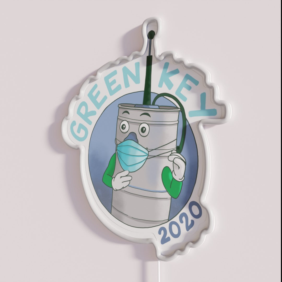 Green Key 2020 Rgb Led Sign – Neon Factory