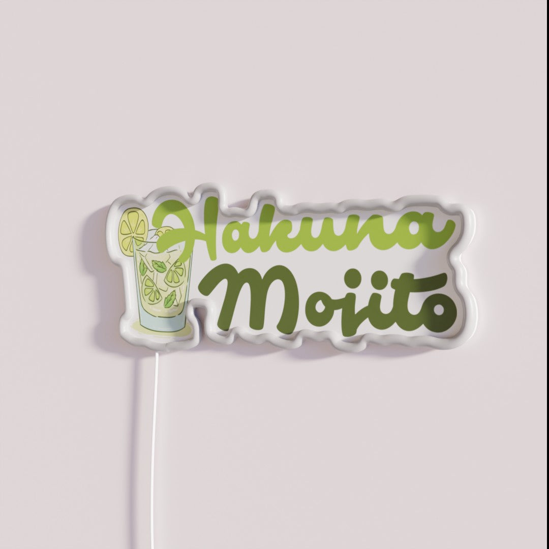 Hakuna Mojito Rgb Led Sign – Neon Factory
