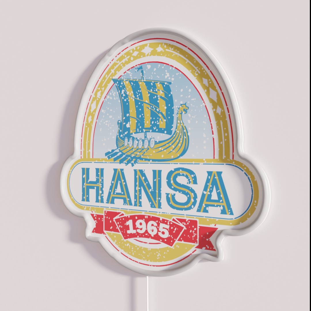 Hansa 1965 Rgb Led Sign – Neon Factory