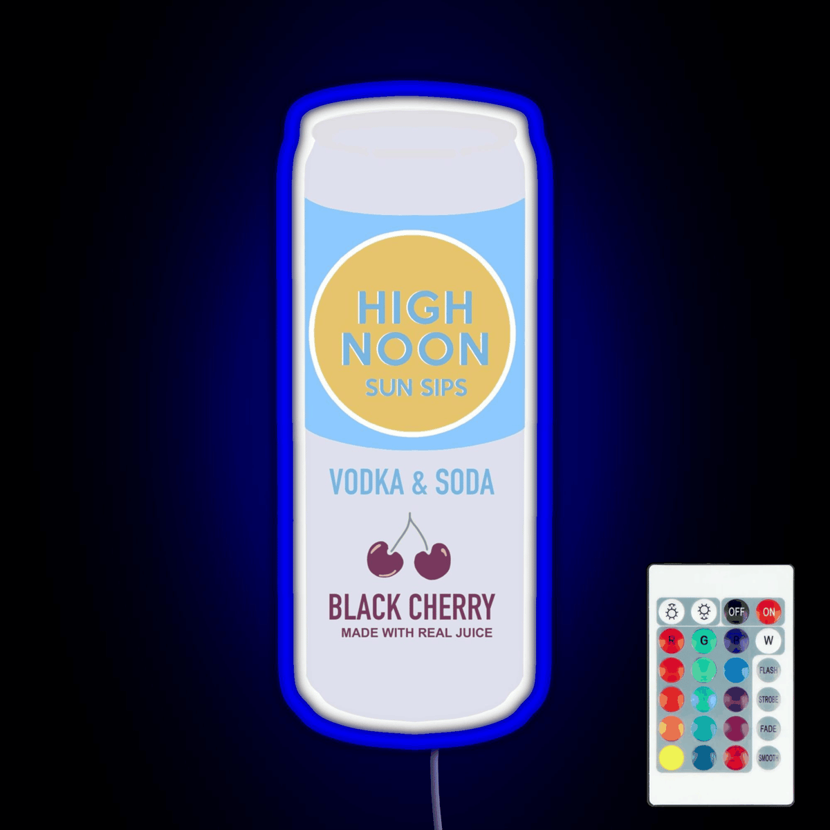 High Noon Black Cherry Rgb Neon Sign – Neon Factory