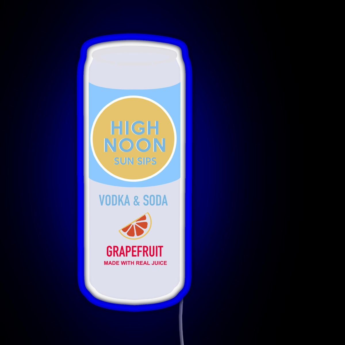 High Noon Grapefruit Rgb Neon Sign – Neon Factory