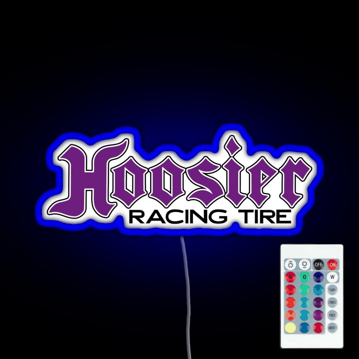 Hoosier Tire Rgb Neon Sign – Neon Factory