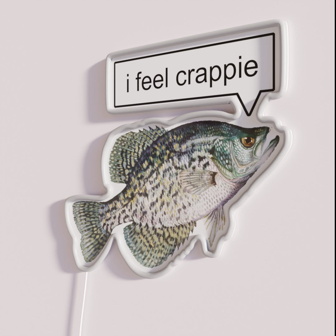 I Feel Crappie Rgb Led Sign – Neon Factory