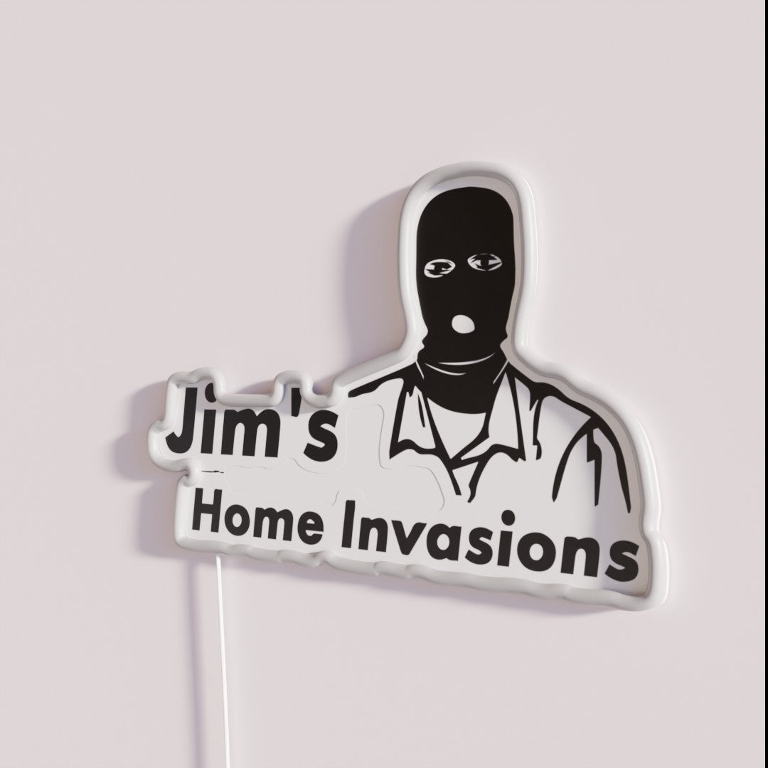 Jim S Home Invasion Rgb Led Sign – Neon Factory