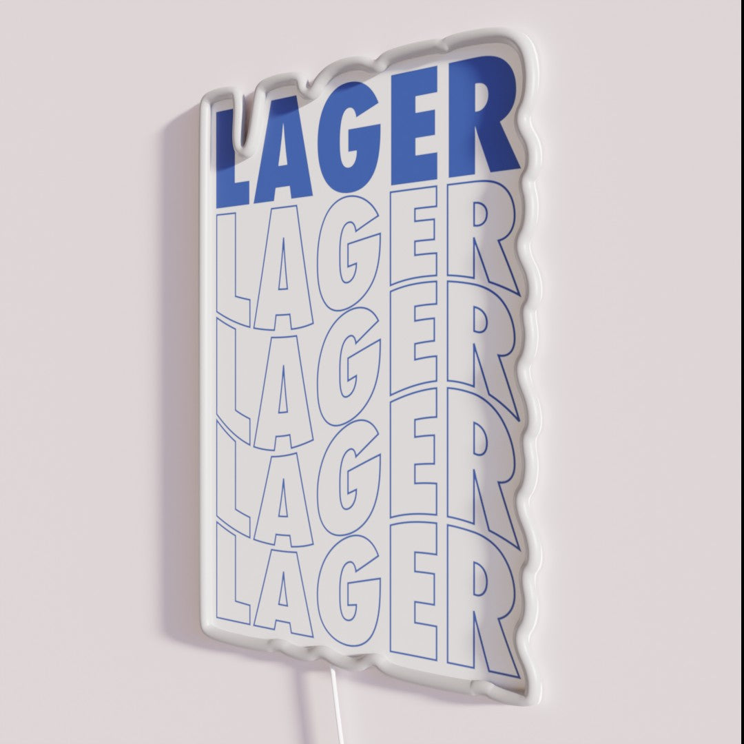 Lager Waves Rgb Led Sign – Neon Factory
