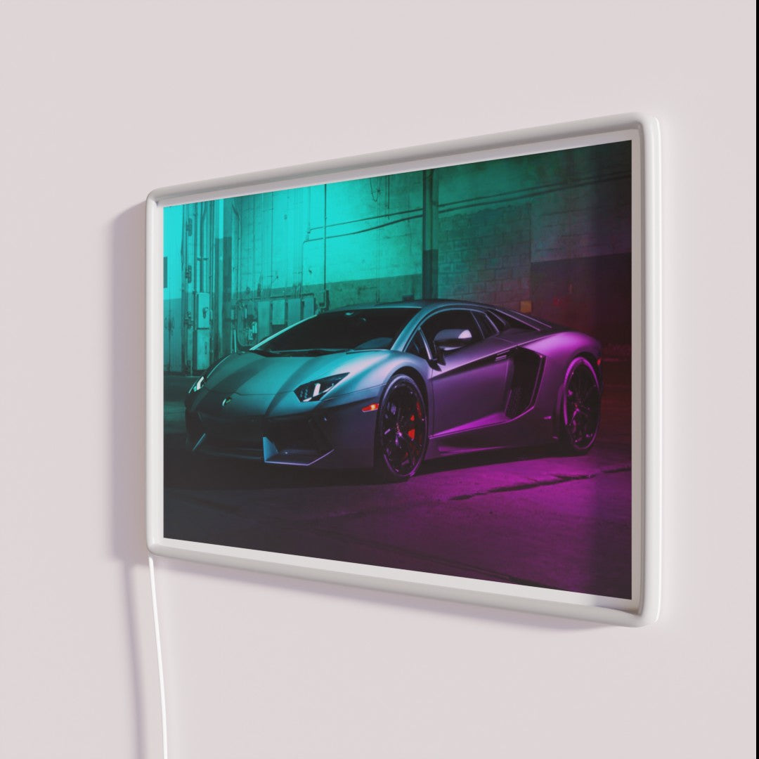 Lambo Aventador Neon Rgb Led Sign – Neon Factory