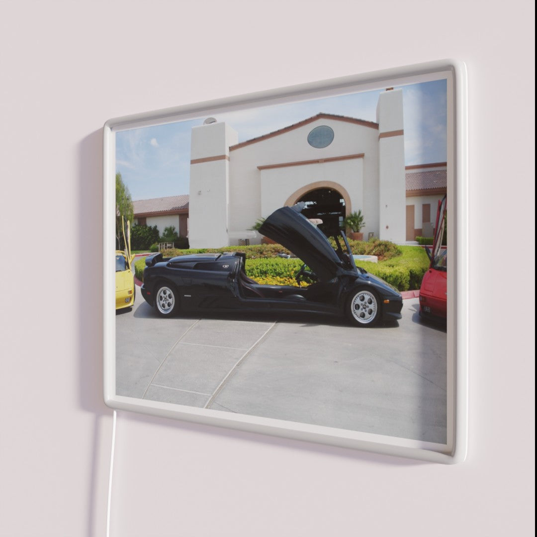 Lambo Limo Rgb Led Sign – Neon Factory