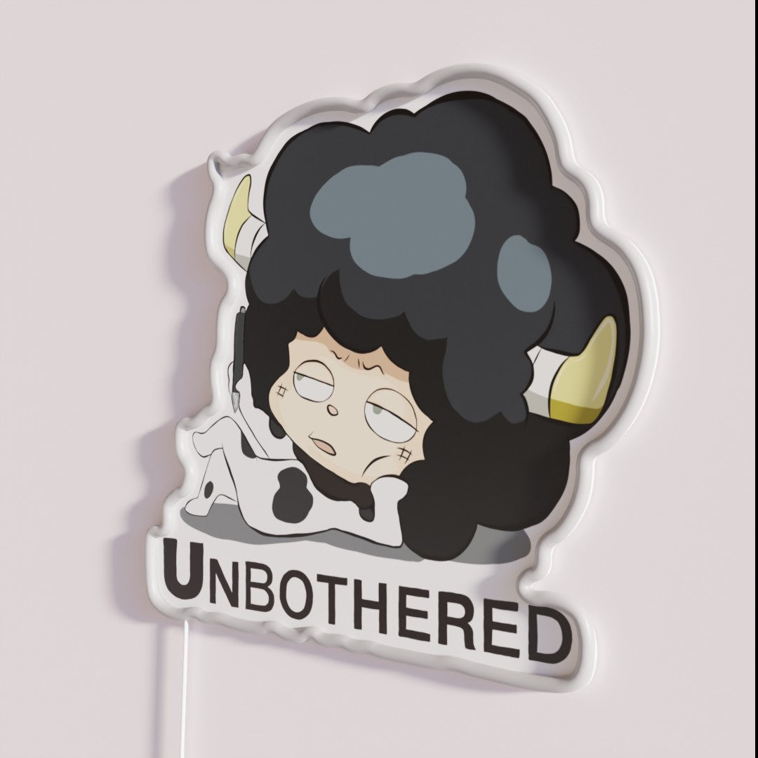 Lambo Unbothered Rgb Led Sign – Neon Factory