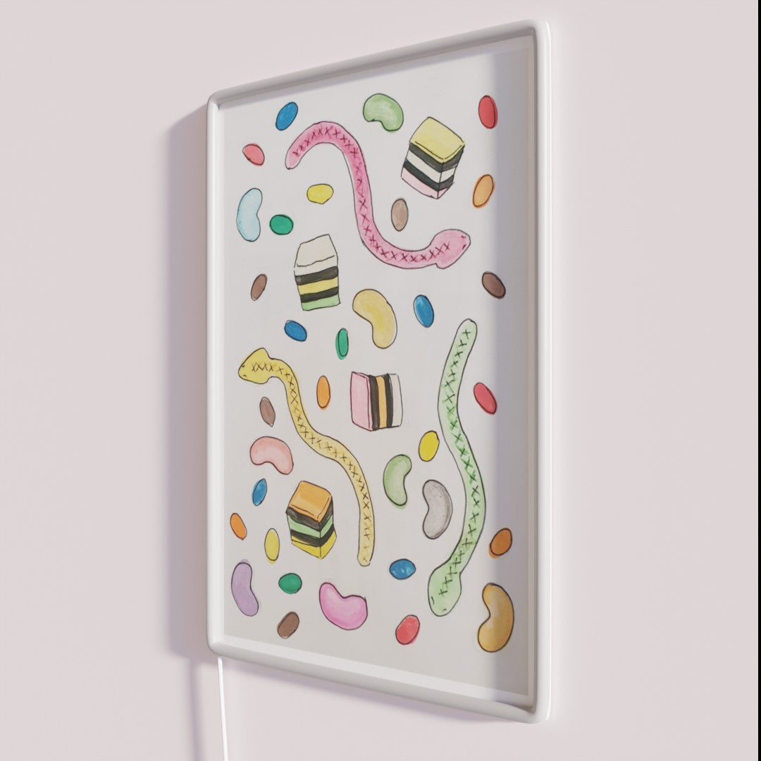 Lollies Rgb Led Sign – Neon Factory
