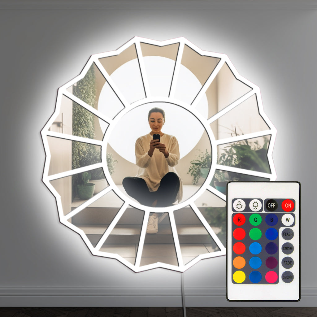 Mac Miller Neon Sign The Divine Feminine Mirror Rgb Led – Neon Factory