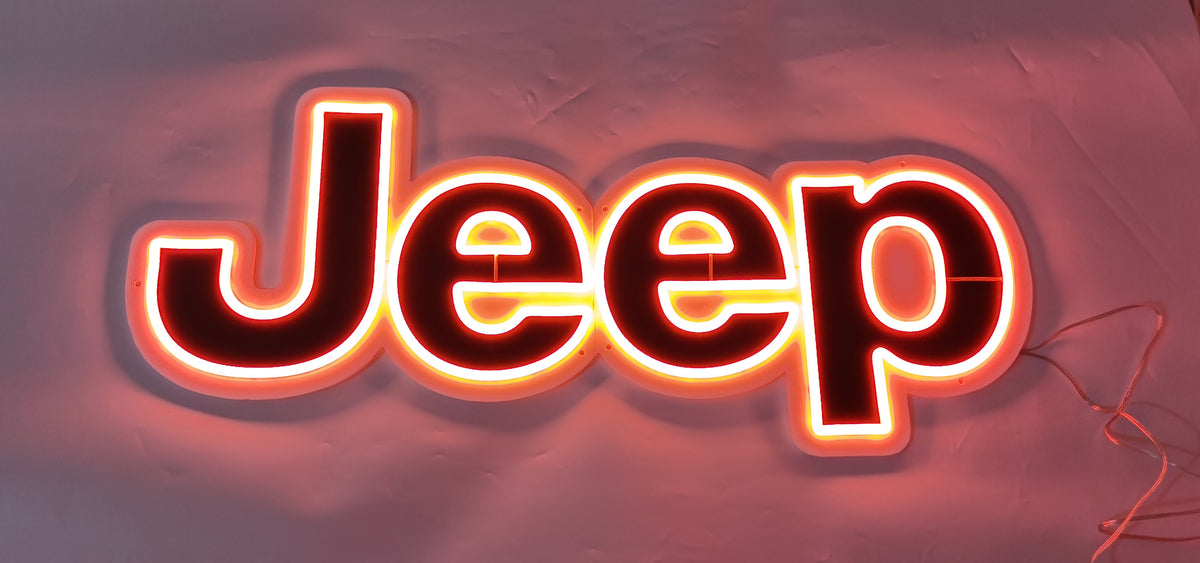 Jeep Logo Neon Sign – Neon Factory