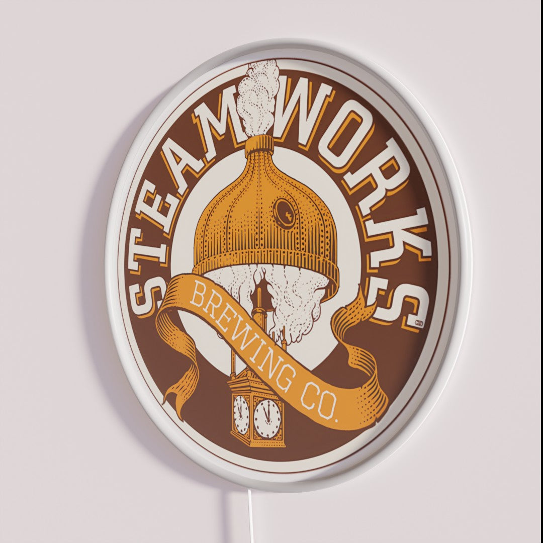 Offcial Brewing Steamworks Rgb Led Sign – Neon Factory