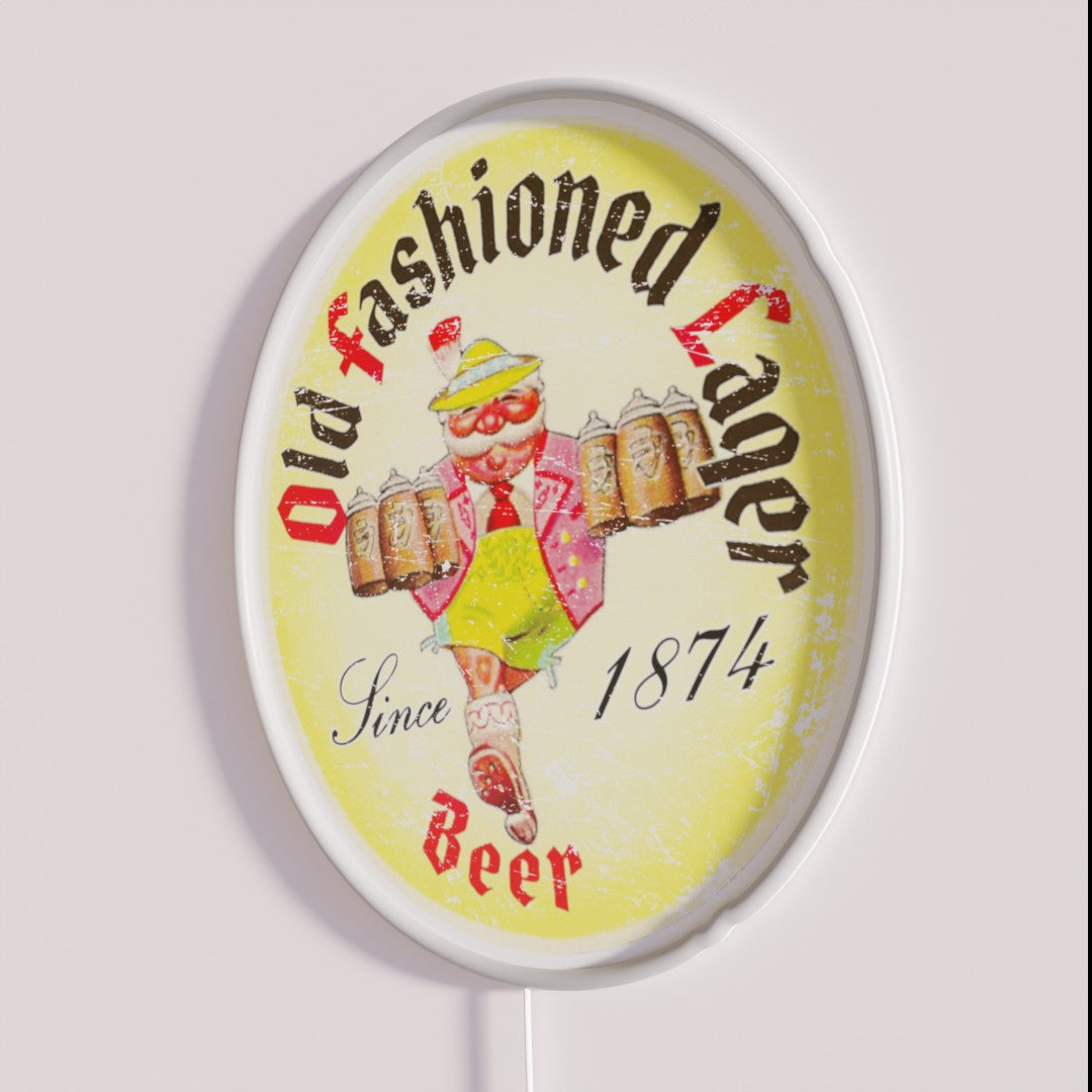 Old Fashioned Lager Rgb Led Sign – Neon Factory