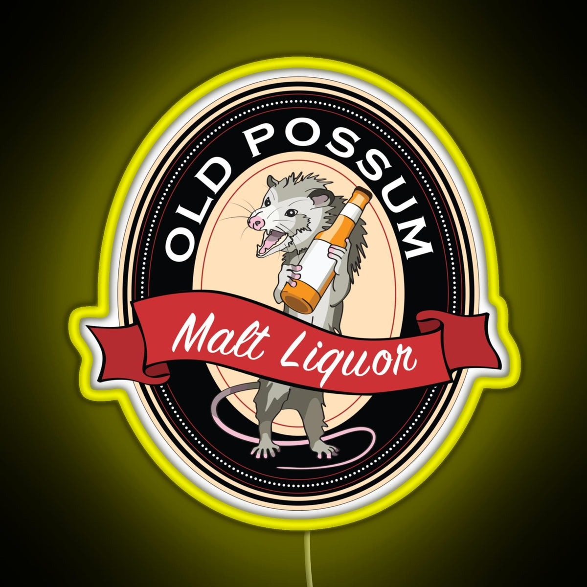 Old Possum Rgb Neon Sign – Neon Factory