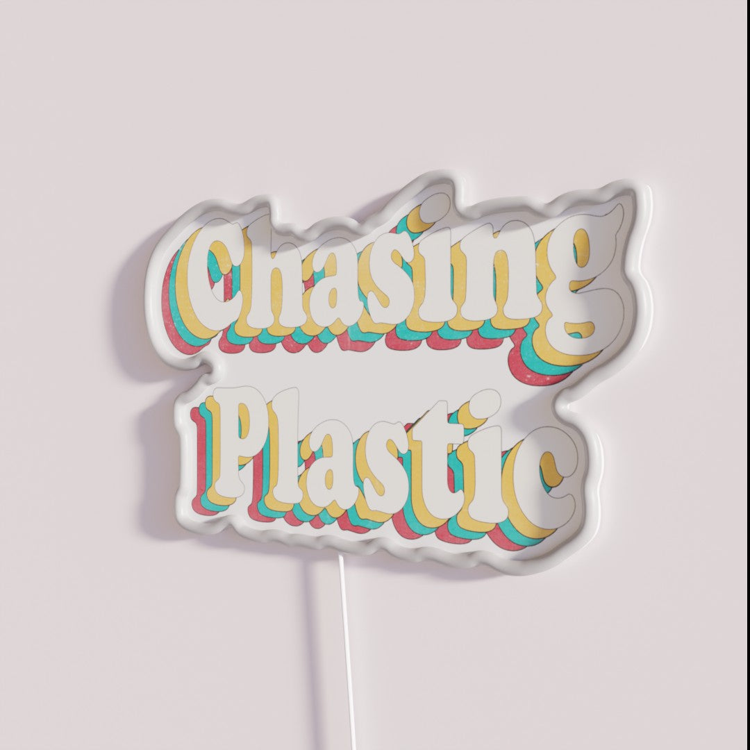 Retro Chasing Plastic Rgb Led Sign – Neon Factory