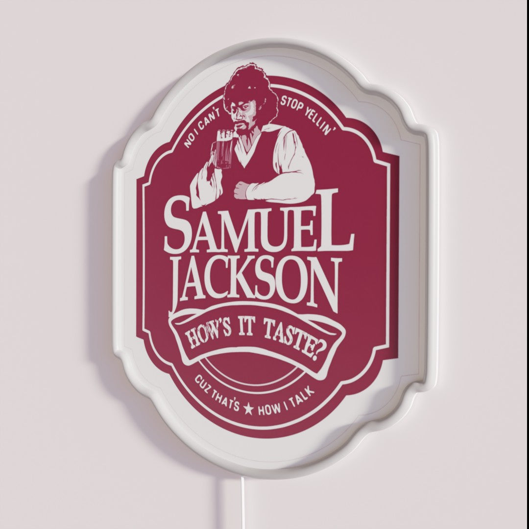 Samuel Jackson Rgb Led Sign – Neon Factory
