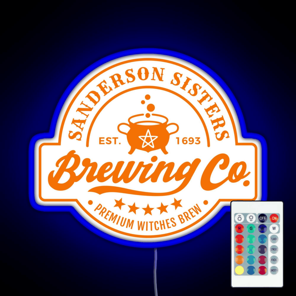 Sanderson Sisters Brewing Co Rgb Neon Sign – Neon Factory