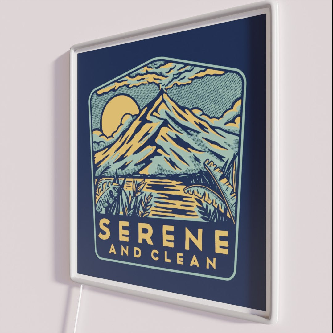 Serene And Clean Aa Na Recovery Rgb Led Sign – Neon Factory