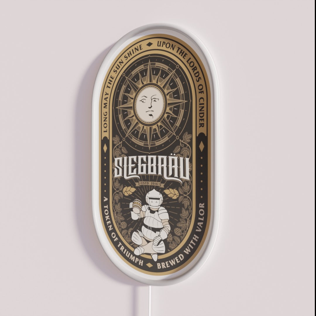 Siegbrau Label A Token Of Triumph Rgb Led Sign – Neon Factory