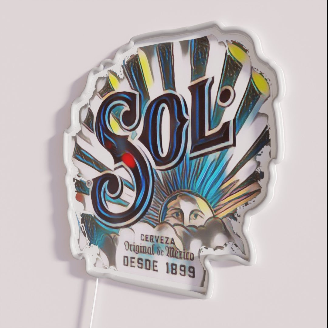 Sol Cerveza Rgb Led Sign – Neon Factory
