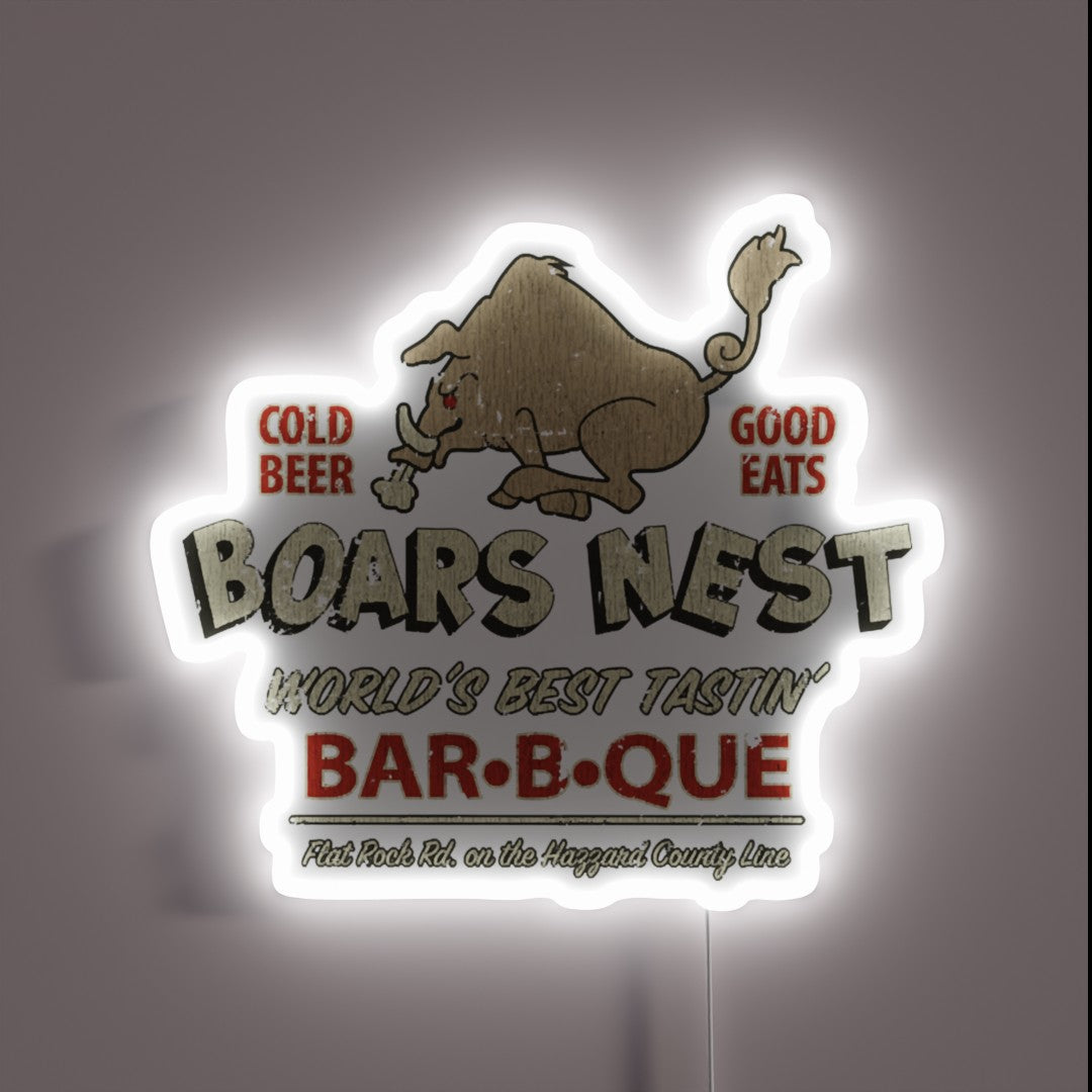 The Boars Nest Rgb Led Sign – Neon Factory