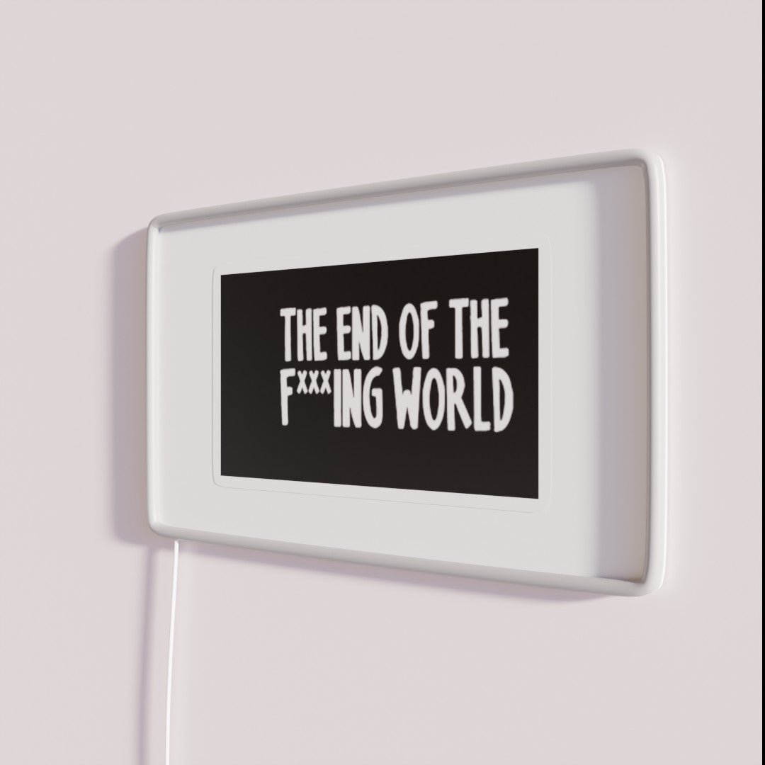 The End Of The F Ing World Rgb Led Sign – Neon Factory