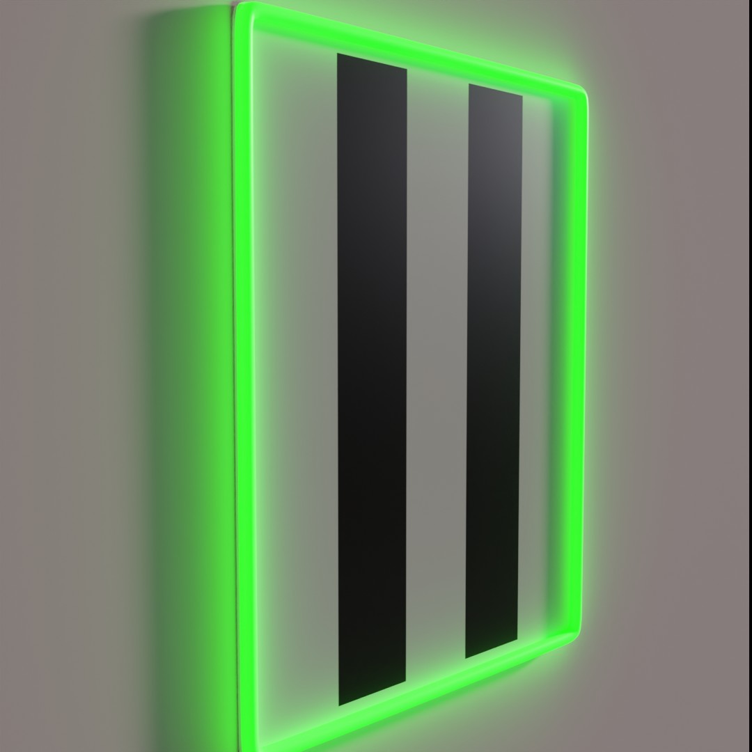 The Invasion Stripes D Day Landing Stripes Rgb Led Sign – Neon Factory