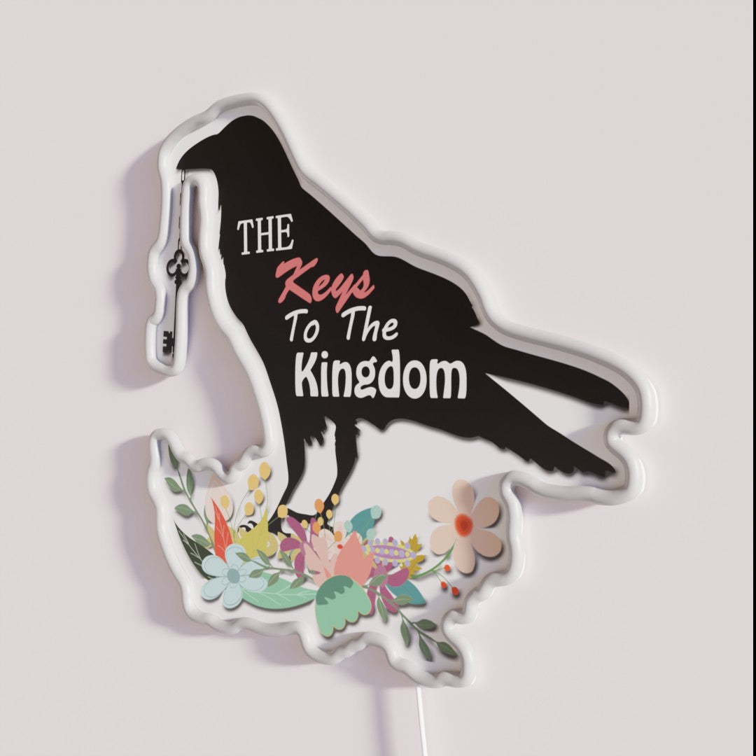 The Keys To The Kingdom Rgb Led Sign – Neon Factory
