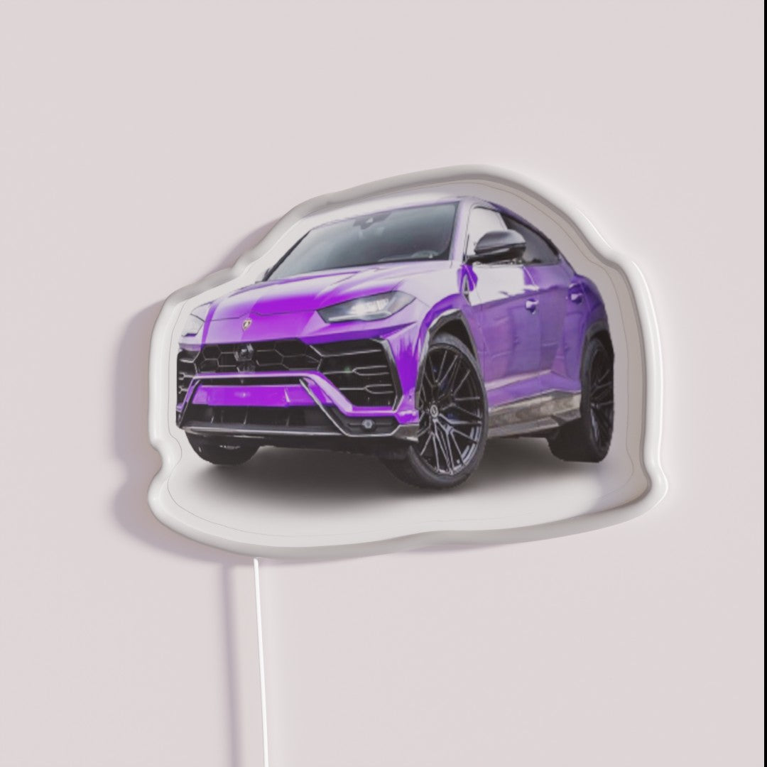 The Lambo Rgb Led Sign – Neon Factory