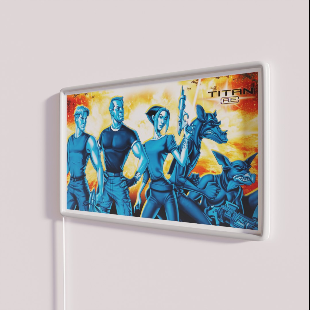 Titan A E Rgb Led Sign – Neon Factory