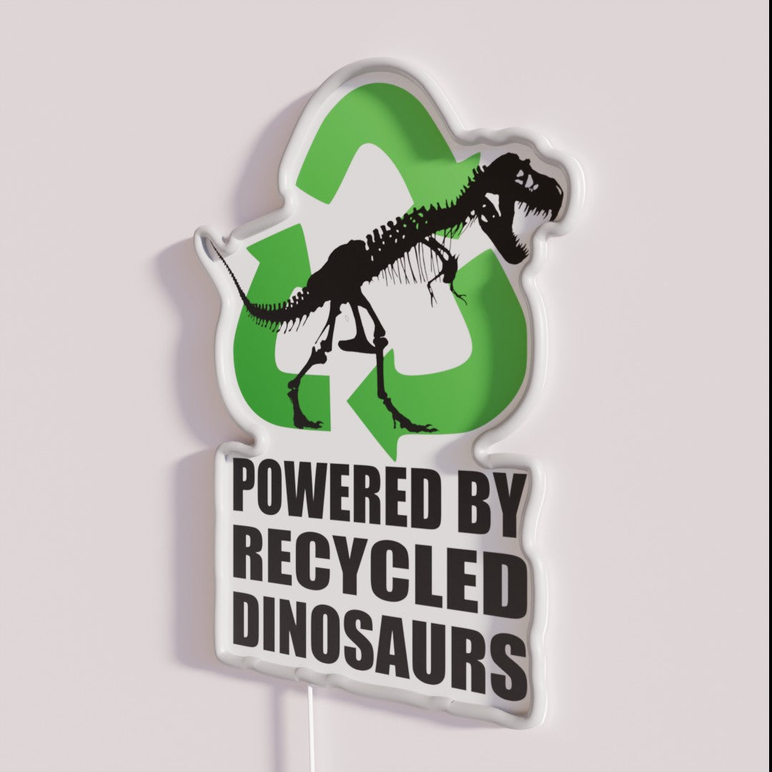 Tyrannosaurus Rex Fossil Powered Rgb Led Sign – Neon Factory