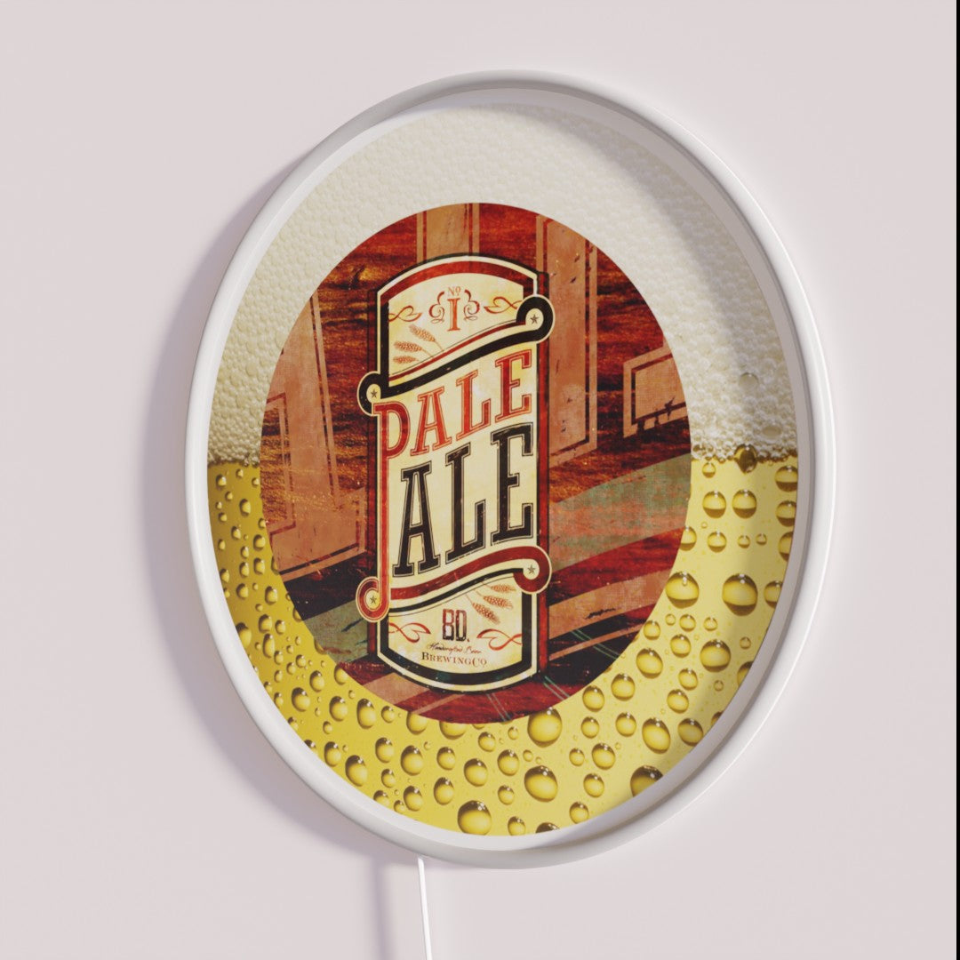 Vintage Beer Label Rgb Led Sign – Neon Factory