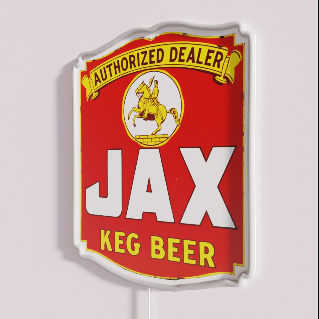 Vintage Jax Keg Beer Rgb Led Sign – Neon Factory