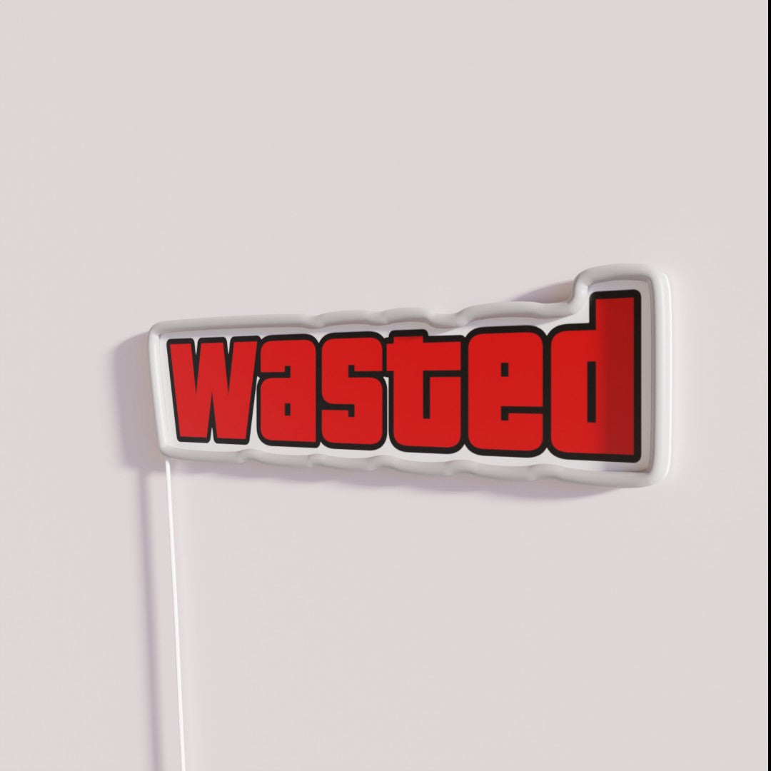Wasted Rgb Led Sign – Neon Factory