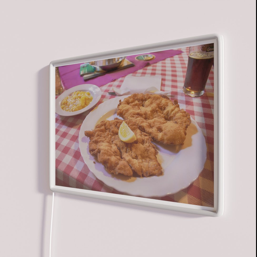 Wiener Schnitzel Vom Schwein Rgb Led Sign – Neon Factory