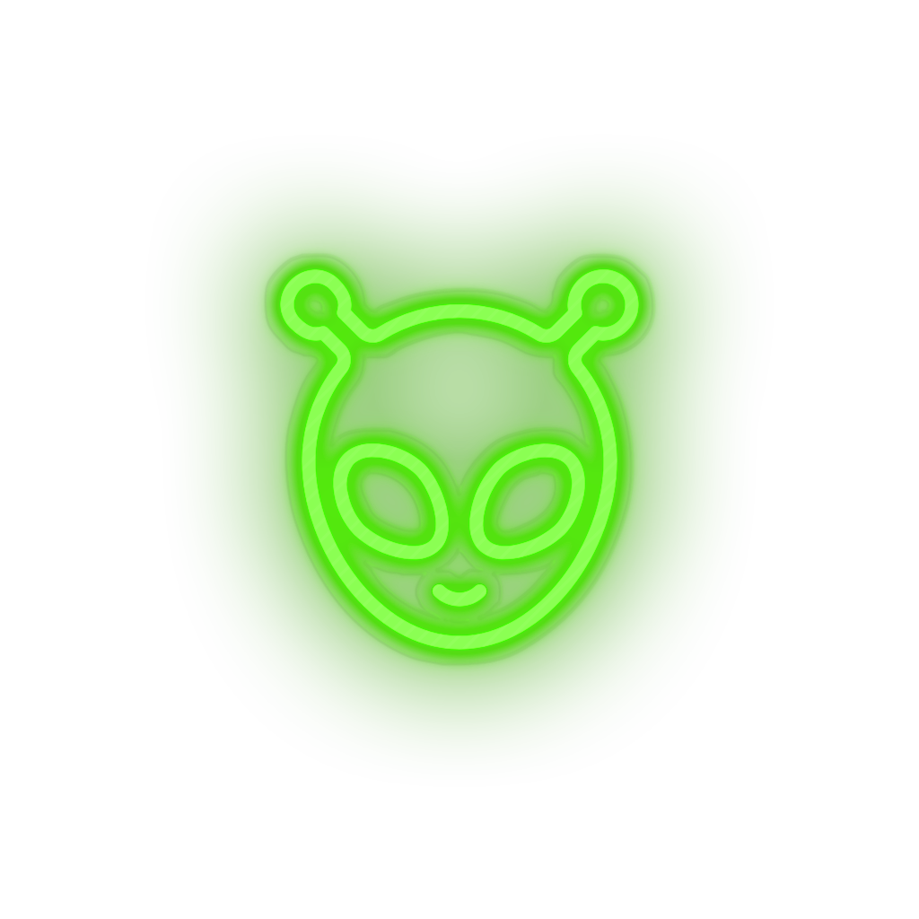 Alien Neon Sign - Space Led Neon Decor