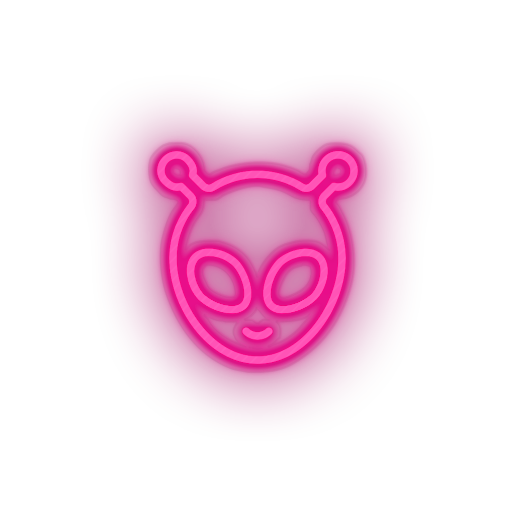 Alien Neon Sign - Space Led Neon Decor